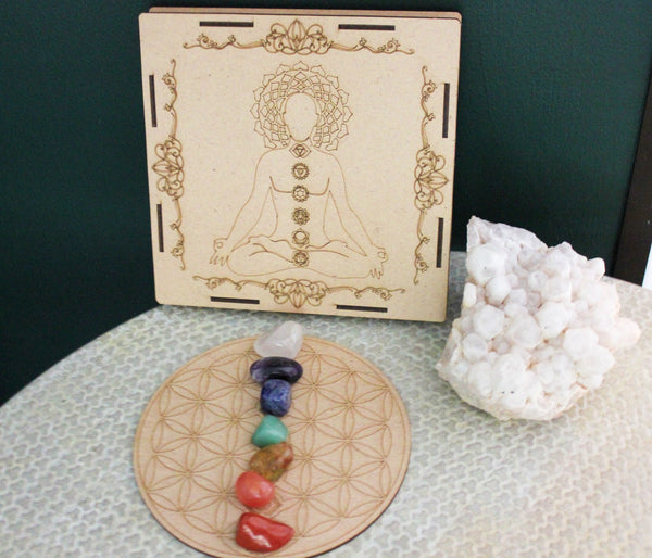 Chakra Crystal Grid Gift Box Set – My Store